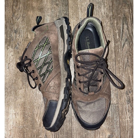 L.L. Bean | Shoes | Ll Bean Trail Model Hiking Shoes Gore Tex Vibram ...